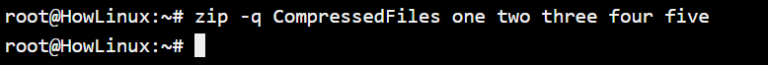 Linux Zip and Unzip Commands - LinuxForDevices
