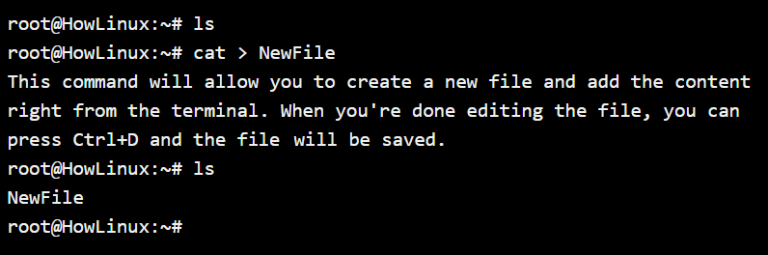 The cat and more commands in Linux - LinuxForDevices