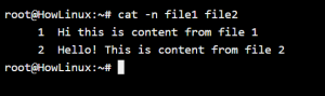 The cat and more commands in Linux - LinuxForDevices