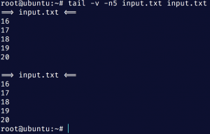 The tail command in Linux - LinuxForDevices