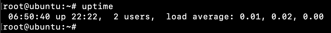 The uptime Command in Linux - LinuxForDevices