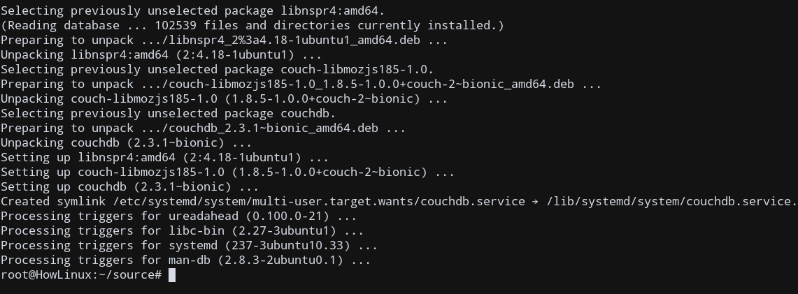 How To Install Couchdb On Ubuntu 1804 Linuxfordevices