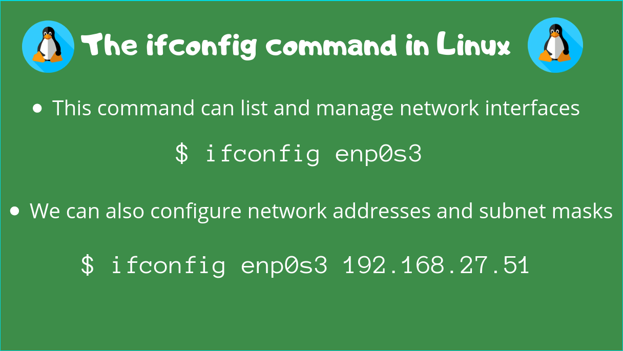 Linux Ifconfig Command Linuxfordevices