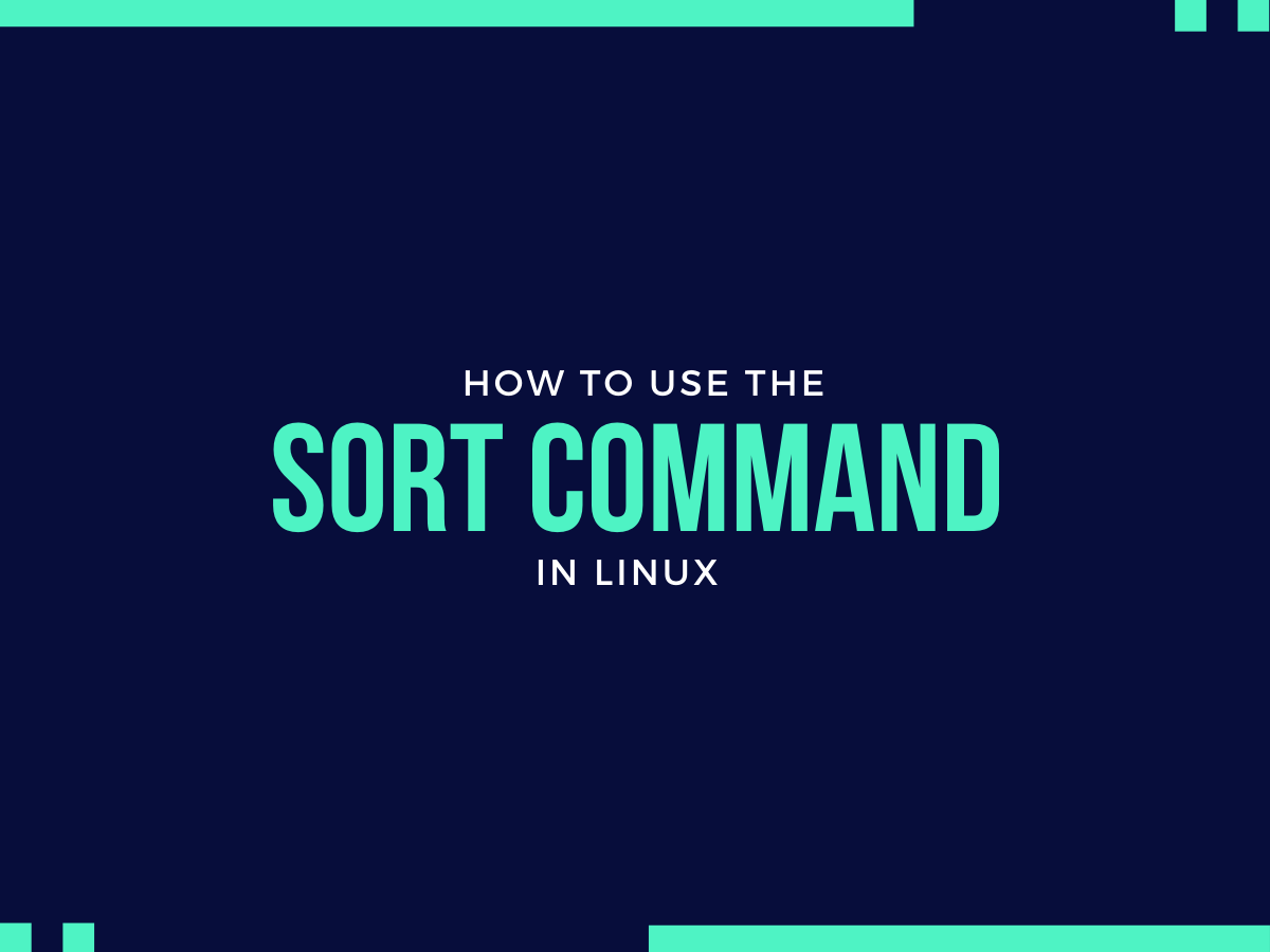How To Use The Sort Command In Linux Linuxfordevices