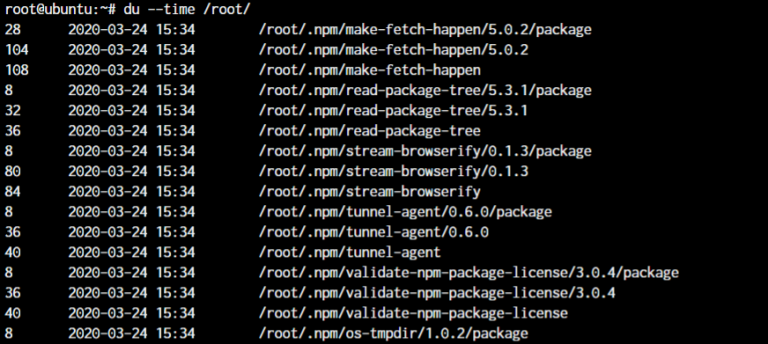 How to use the du Command in Linux - LinuxForDevices