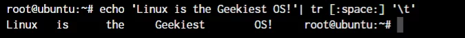 The Linux tr Command - LinuxForDevices