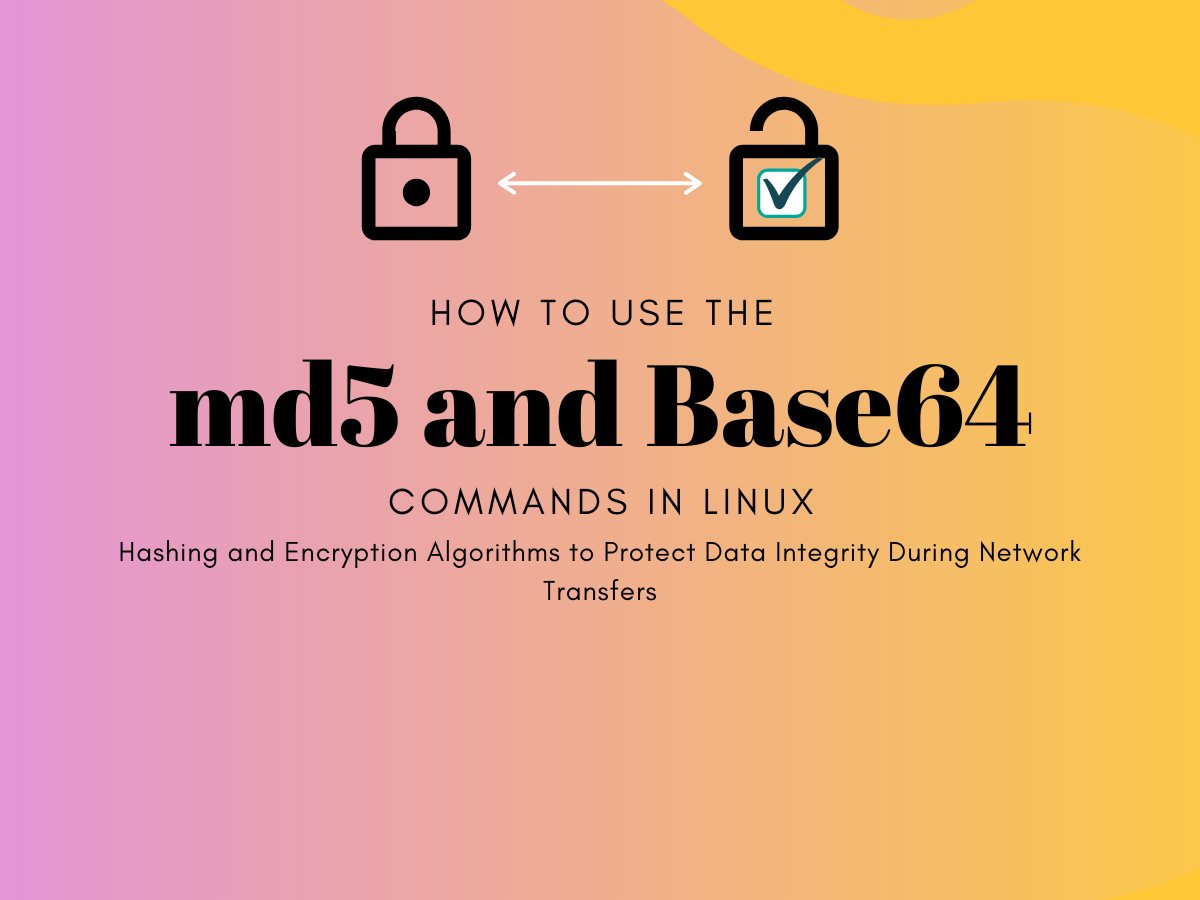How to use the MD5 and Base64 commands in Linux? - LinuxForDevices