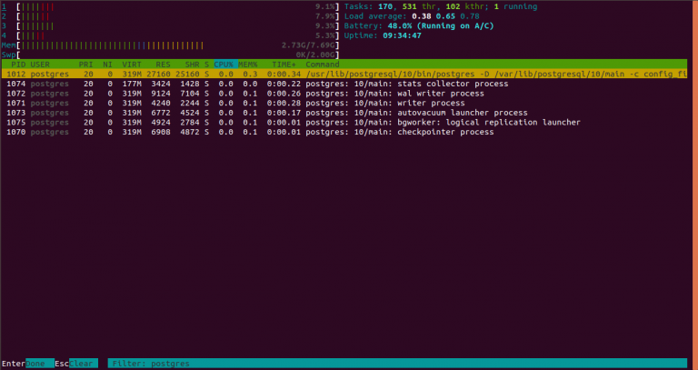 A Guide To Install And Use Htop Command In Linux Linuxfordevices