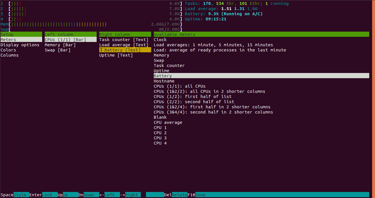 A Guide to install and use htop command in Linux - LinuxForDevices