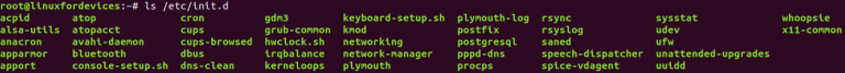 How to List Services in Ubuntu Linux? - LinuxForDevices