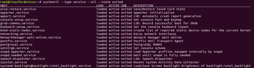 How to List Services in Ubuntu Linux? - LinuxForDevices