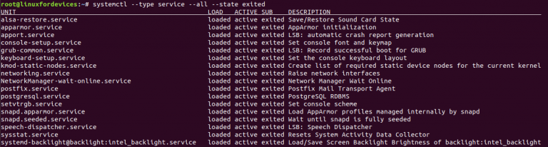 How to List Services in Ubuntu Linux? - LinuxForDevices