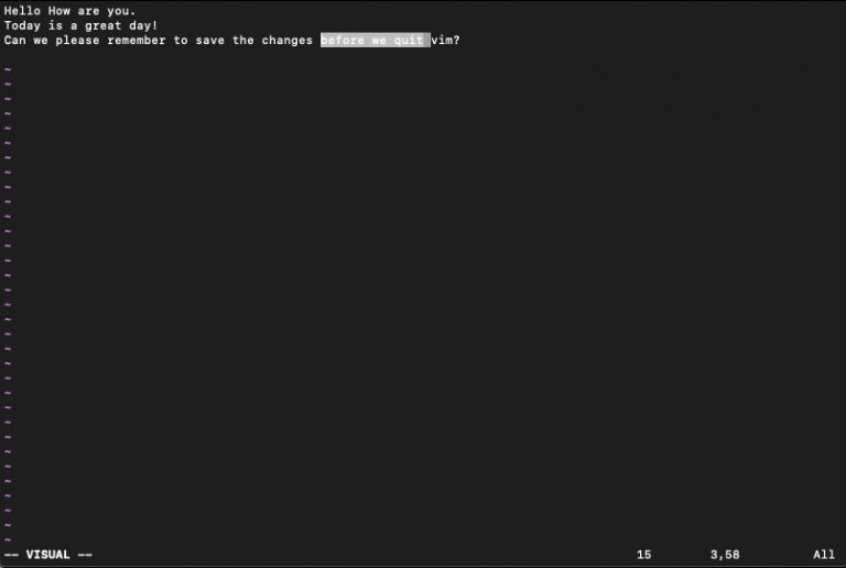 Vim Tutorial All You Need To Get Started With Vim Linuxfordevices