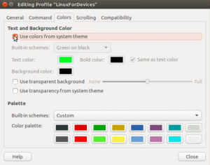 How to change the color of your terminal in Ubuntu? - LinuxForDevices