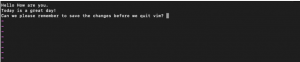 How to Edit a file in Linux using a text editor? - LinuxForDevices