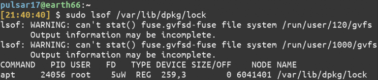How To Fix Unable To Acquire The Dpkg Frontend Lock Error In Ubuntu