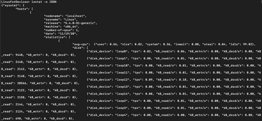 The Iostat Command In Linux Monitor And Generate Cpu And Device