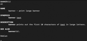 Banner Command in Linux: What Is It And How To Use It? - LinuxForDevices