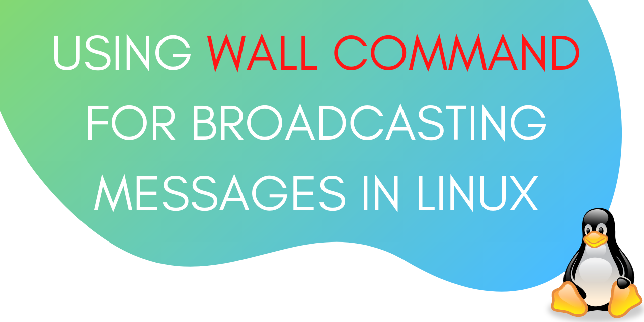 The wall command in Linux - Everything you need to know - LinuxForDevices