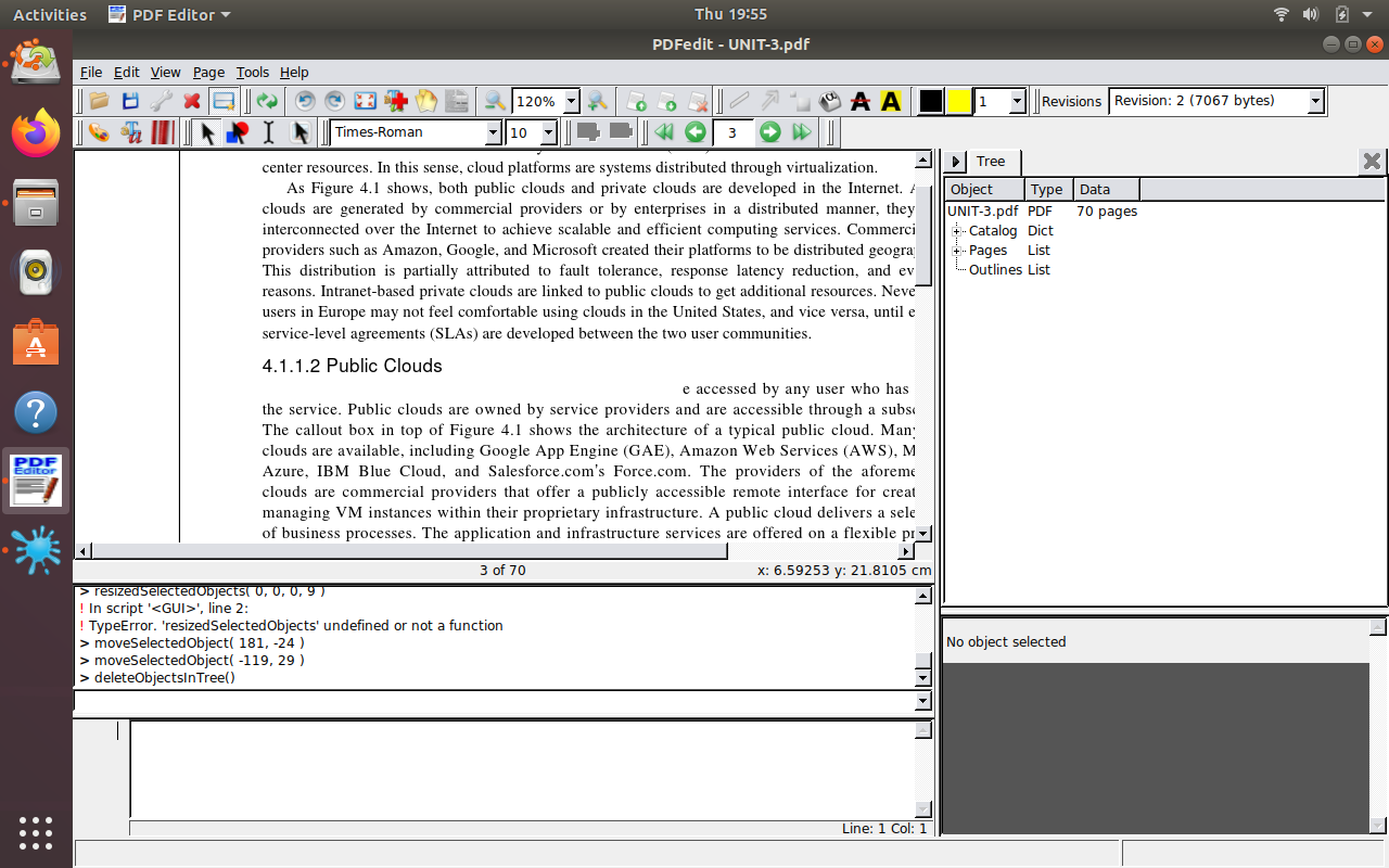 How to edit PDF files using PDFedit In Linux - LinuxForDevices