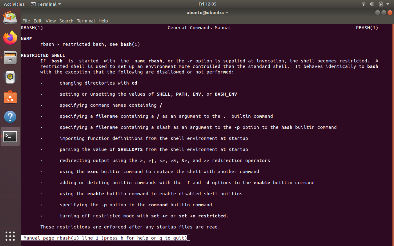 The Rbash In Linux Understanding Restricted Bash Linuxfordevices 9019
