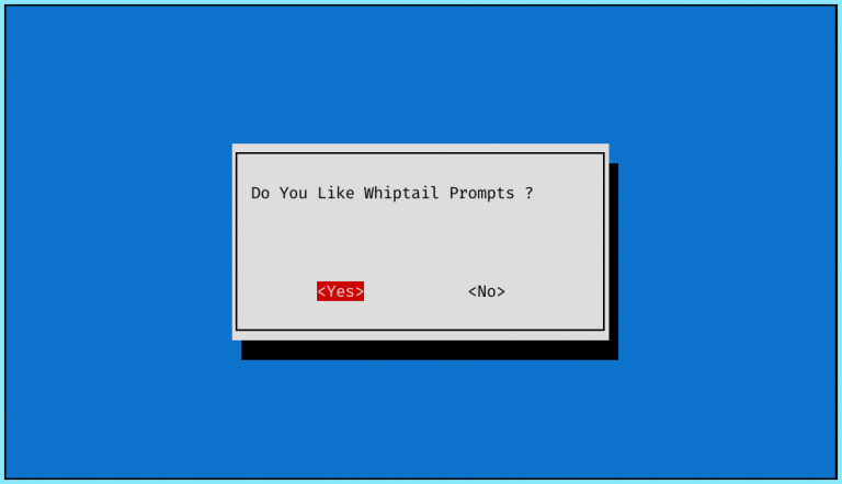 Creating Interactive Shell Scripts With Whiptail Linuxfordevices