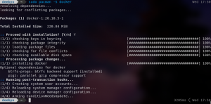 How to install Docker on Arch Linux in 4 easy steps! - LinuxForDevices