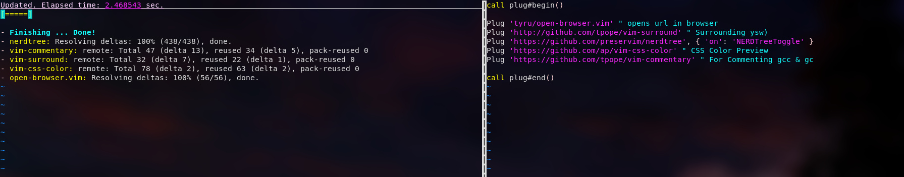 VIM Plug - The easy way to install plugins in VIM - LinuxForDevices