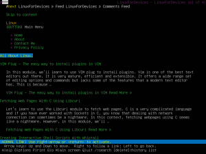 Best Text-based Web Browsers for Linux - LinuxForDevices