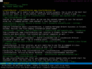 Best Text-based Web Browsers for Linux - LinuxForDevices