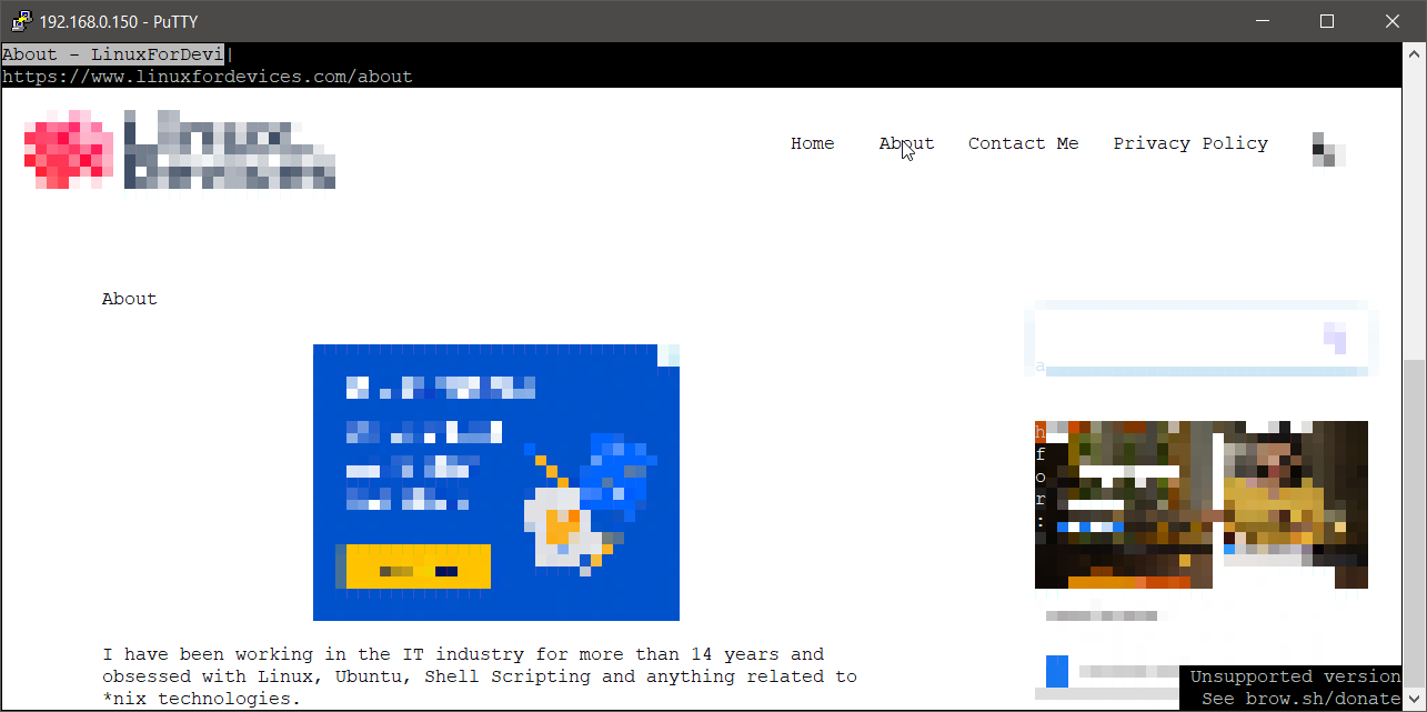 Best Text-based Web Browsers for Linux - LinuxForDevices