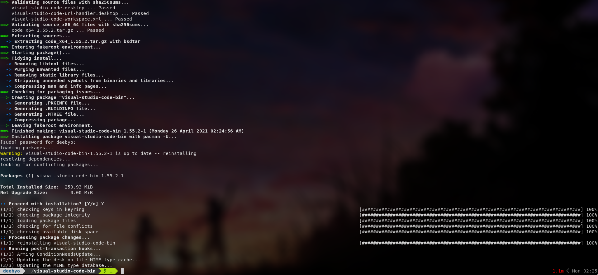 Installing Visual Studio Code on Arch Linux - LinuxForDevices