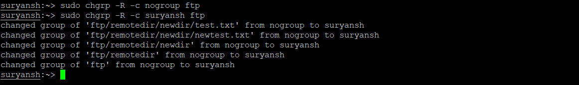 The chgrp command in Linux - A Complete Overview - LinuxForDevices