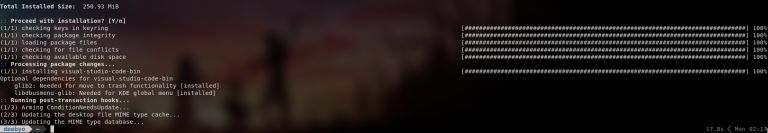 Installing Visual Studio Code on Arch Linux - LinuxForDevices