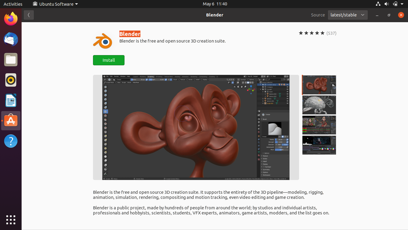 How to install Blender on Linux? - LinuxForDevices