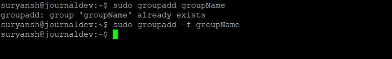 The groupadd command in Linux - A complete guide - LinuxForDevices