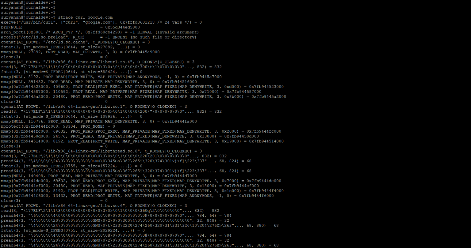 Strace Command In Linux With Examples Linuxfordevices