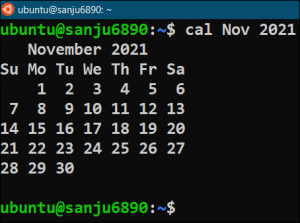 How to use the cal command in Linux? - LinuxForDevices