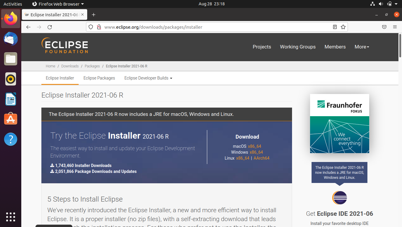 How to install Eclipse IDE on Ubuntu? - LinuxForDevices