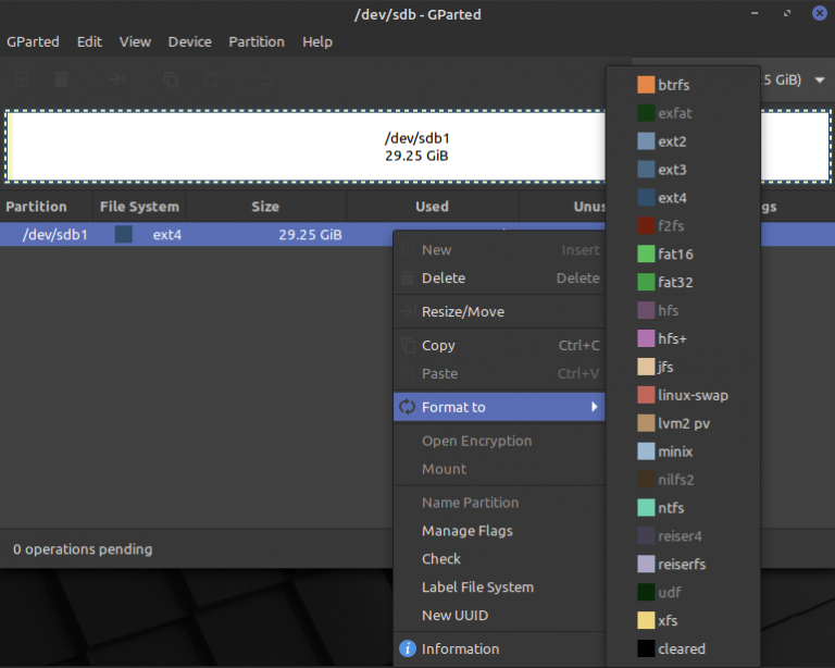 Formatting USB Drives In Linux [With 2 Easy Examples] - LinuxForDevices