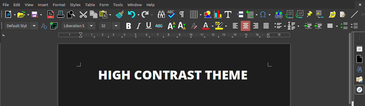 Dark Theme In LibreOffice - A How-To Guide - LinuxForDevices