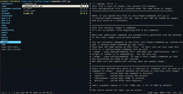 Ranger on Linux - A Complete Terminal File Manager For Linux ...