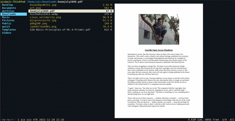 Ranger on Linux - A Complete Terminal File Manager For Linux ...