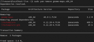 How to uninstall packages using YUM command on Linux? - LinuxForDevices