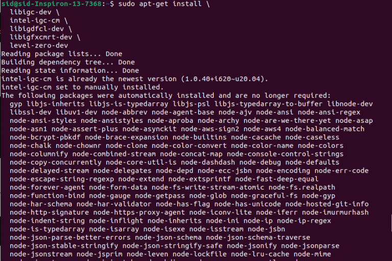 How to Install the Intel Graphic Drivers on Ubuntu Linux - LinuxForDevices