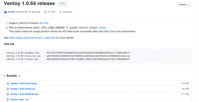 Ventoy - A beautiful tool for distro-hoppers and ISO hoarders ...