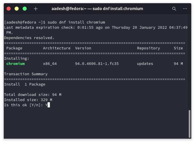 Install Chrome Or Chromium Browser On Fedora Linux Linuxfordevices