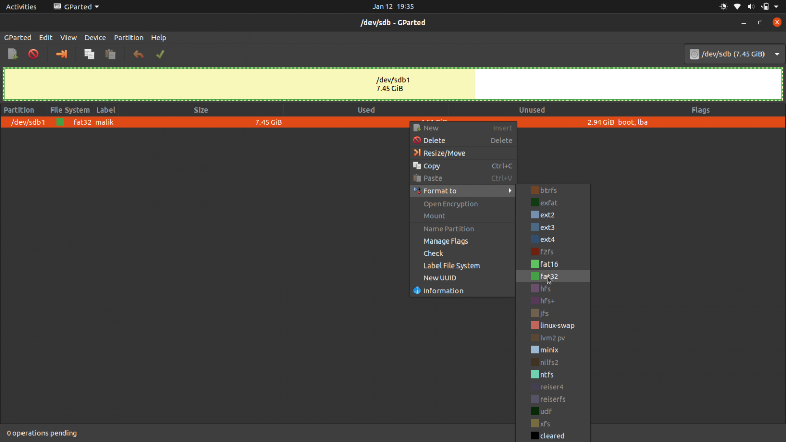Format USB Drives On Linux - 3 Easy Ways - LinuxForDevices