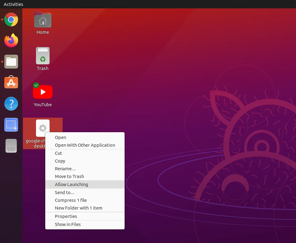 Create Desktop Shortcuts Using The Terminal on Ubuntu - LinuxForDevices