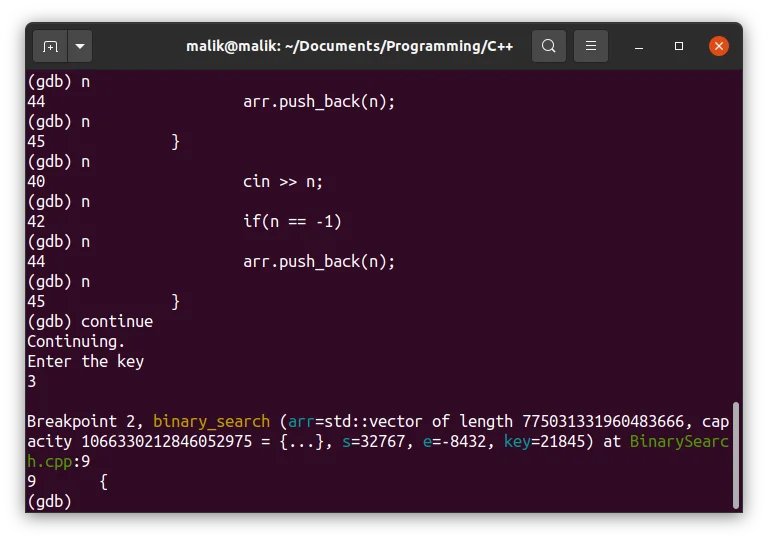 Gdb Debugger Commands For Beginners Linuxfordevices